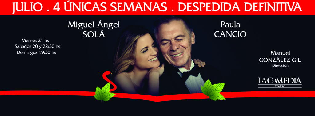 EL DIARIO DE ADAN Y EVA DE MARK TWAIN CON MIGUEL ANGEL SOLÁ Y PAULA CANCIO